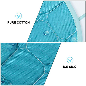 TOYANDONA Baby Seat Liner Ice Silk Infant Car Seat Cooler Stroller Cooling Mat Breathable Seat Pad Cushion for Universal Car Seat & Stroller(Random Color)