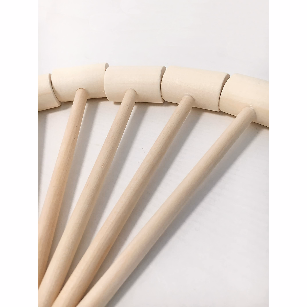 Autupy 20 Pieces Wooden Crab Lobster Seafood Mallets,Wooden Hammer for Chocolate,Breakable Heart Hammer