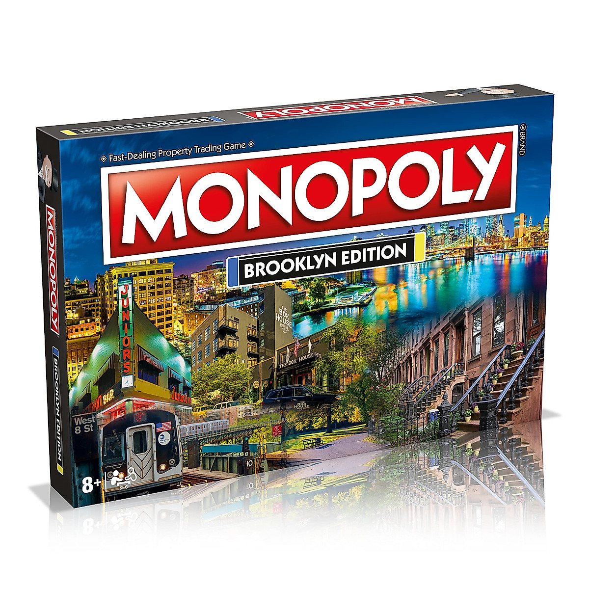 Monopoly Board Game - Brooklyn Edition: 2-6 Players Family Board Games for Kids and Adults, Board Games for Kids 8 and up, for Kids and Adults, Ideal for Game Night