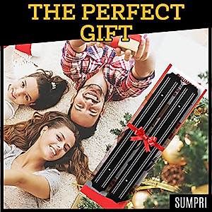 Magnetic Knife Holder For Wall (15 Inch X Set Of 2) Magnetic Knife Strip -Strong Powerful Knife Rack Storage Display Home Organizer -Securely Hang Your Knives On a Multipurpose Kitchen Bar -SUMPRI