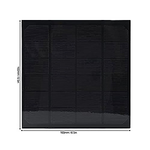 Jiawu Solar Panel, high Conversion Efficiency monocrystalline Silicon Flexible Solar Panel for Home use for Garden Advertising Lamps