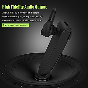 Multi-Language Translator Bluetooth Wireless Earphone Portable Business Headphone 16 Languages Translation Earphone -Black