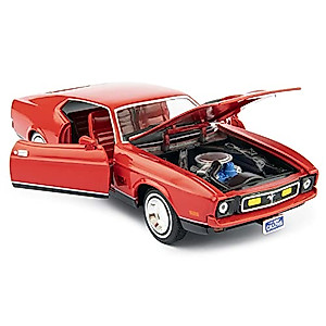 Motor Max 1971 Ford Mustang Mach I, James Bond 79851WR - 1/24 Scale Diecast Model Toy Car