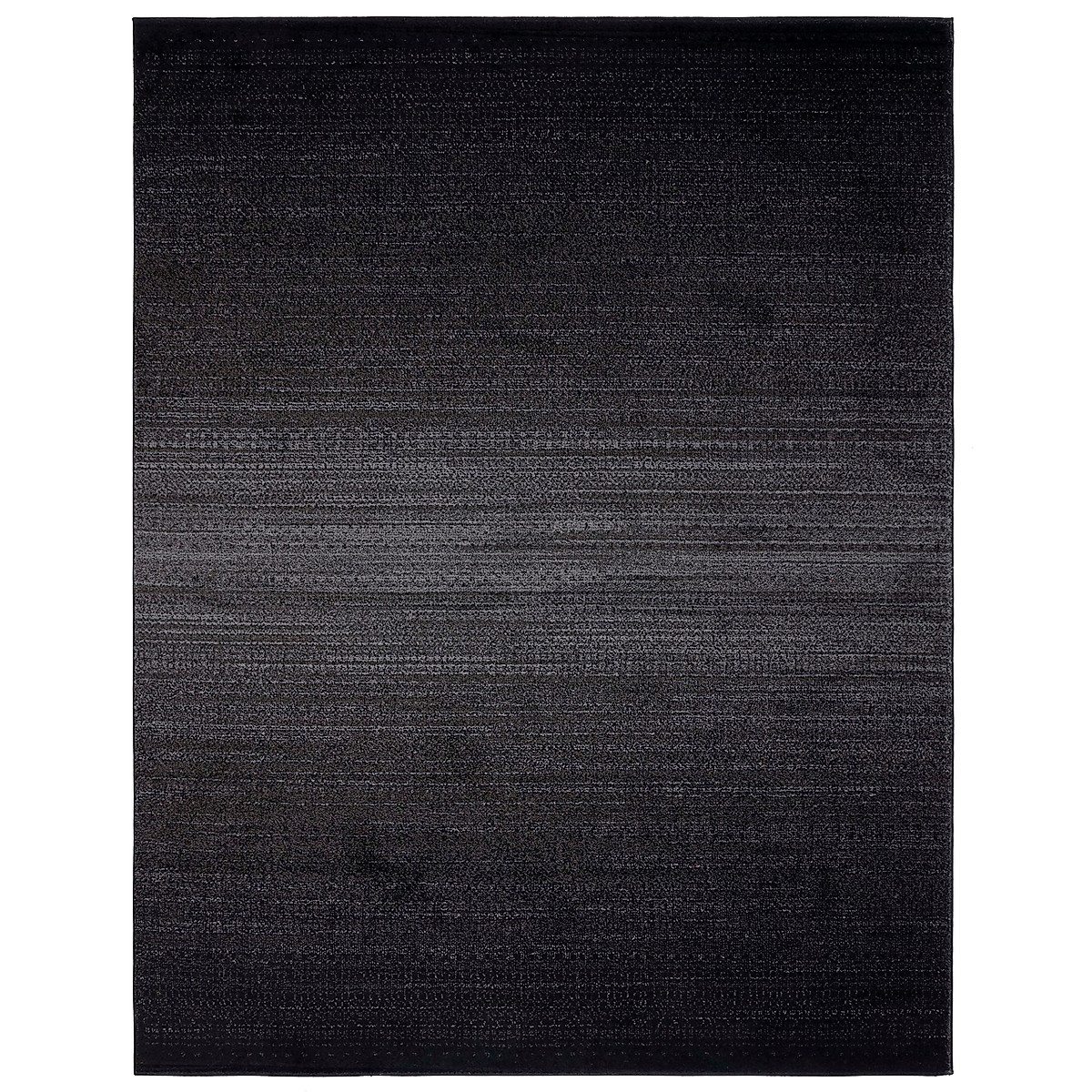 SAFAVIEH Adirondack Collection Area Rug - 9' x 12', Black & Grey, Modern Design, Non-Shedding & Easy Care, Ideal for High Traffic Areas in Living Room, Bedroom (ADR183F)