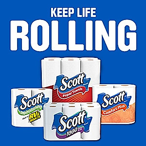 Scott Paper Towels, Choose-A-Sheet - 30 Mega Rolls (2 Packs of 15) = 56 Regular Rolls (102 Sheets Per Roll)