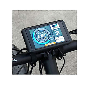 TFT Display 48V-72v 100A 5000w Electric Bike Controller sine Wave System Programmable Setting sabovton Controller