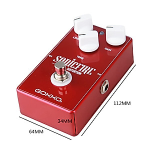 GOKKO Guitar Effect Pedals (GK-25 Distortion)