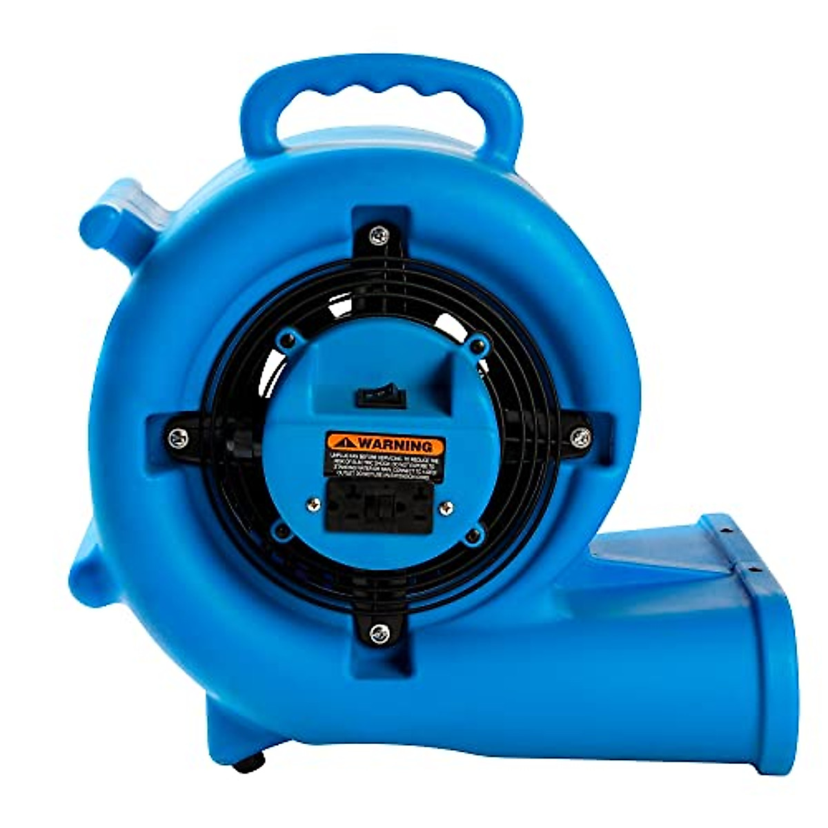 Mounto 3-Speed Air Mover Blower 1/3HP 2000+ CFM Flood Dryers with GFCI Dual Power outlet