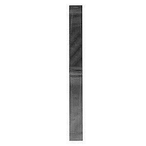 Console Middle Skin for PS5 Integrated Scratch Resistant Console Center Part Skin for PS5 Digital Version Console Console Center Part Skin(Carbon Fiber Black)