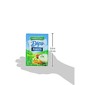 Hidden Valley the Original Ranch Dip Mix, 1 Ounce Packet (Pack of 3)