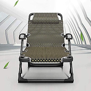 WYKDD Folding Zero Chair Outdoor Picnic Camping Sunbath Beach Chair Relax Chair Recliner Lounge Chairs