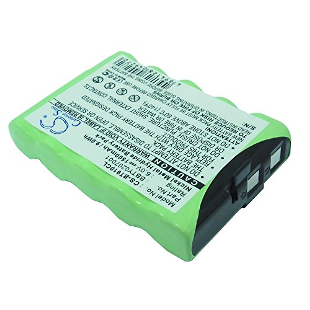 HLILY Replacement for Battery Panasonic PQKK-10093 6V/1500mAh