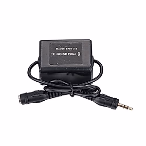 3.5mm Male to Female Noise Filter Car Stereo Noise Killer Or Headphone Filter