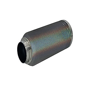 Personalized Bottle 20 oz with Straw Black Rainbow Glitter Custom Laser Engraved Stainless Steel Vacuum Insulated Sport Bottle with Name