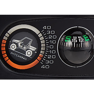 Rugged Ridge 63309.01 Clinometer, Compass, Universal