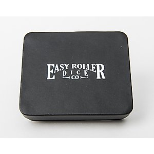 Dice Display and Storage Box – Display Your Favorite 7 Piece Set or Store up to 21 Dice. Leatherette Material with Removable Foam Insert