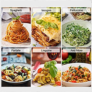 Pasta Maker Attachment for KitchenAid Stand Mixers -3 in 1 Set Pasta Attachments includes Pasta Roller, Spaghetti Fettuccine Cutter, Pasta Machine Attachment Accessories for KitchenAid