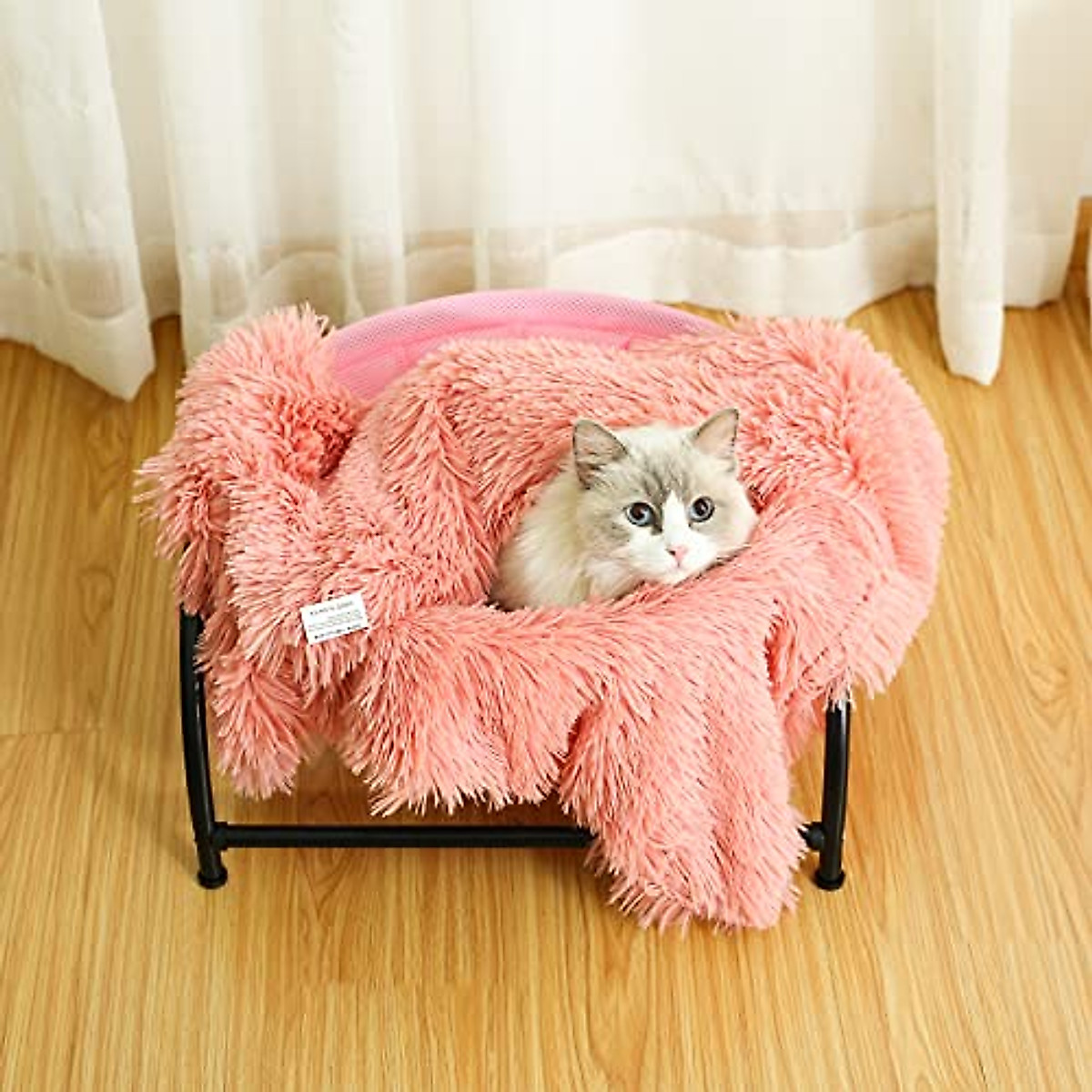 JUNSPOW Cat Bed Hammock Pet Bed Cat Beds Dog Bed Soft Pet Beds