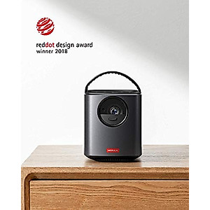 Nebula by Anker Mars II Pro 500 ANSI Lumen Portable Projector, Black, 720p Image, Video Projector, 30 to 150 Inch Image TV Projector, Movie Projector (Renewed)