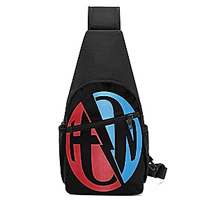 Hanson Band Crossbody Bags Sling Backpack for Man & Women Chest bag Multifunction Hiking Pack Small Shoulder Backpack,Camping,Sports Shoulder Bag,Small Travel Daypack
