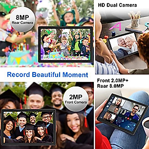 Xgody Android 11.0 Tablet 10 Inch pc 4GB RAM 64GB ROM 256GB Expand 6000 mAh Battery, Quad-Core Processor Tablet, HD IPS Screen, 2.0MP Front+8.0MP Rear Camera, Bluetooth, Wi-Fi, Google GMS Tablet