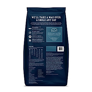 Amazon Brand - Wag High Protein Dry Dog Food Salmon & Lentil Recipe, Grain Free (30 lb. Bag)