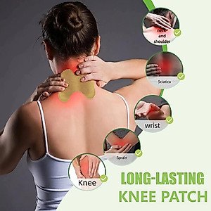 Knee Patch 36 Pcs, Long Lasting of Muscle Joint, Shoulder and Neck Patches, Herbal Heat Compress Knee Patch