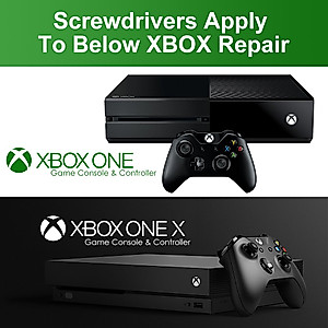 GogoFix Screwdriver Repair Tool Kit Compatible with Xbox Console/Xbox Controller Screwdriver Repair Maintenance Kit