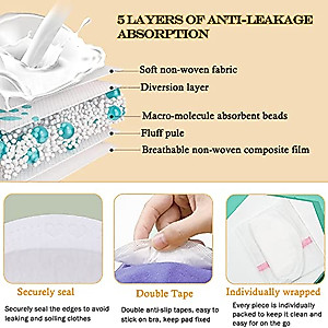 2pcs Nipple Rulers for Flange Sizing Measurement Tool with Silicone& Soft Flange Size Measure for Nipples, 1pcs Soft Ruler, 5pcs Disposable Nursing Pads-Super Absorbent&Comfortable, 8pcs Sets
