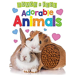 Adorable Animals - Touch and Feel Board Book - Sensory Board Book