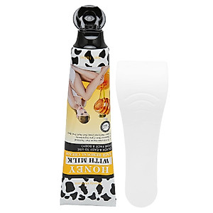 Honey Milk Mild Hair Removal Cream, Mild Depilatory Cream for Underarm/Thigh/Arm/Leg Hair Removal (100ml)