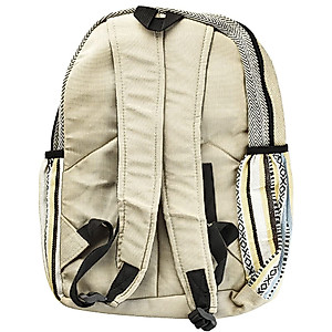 ThreadHeads Himalayan Hemp Simple Peace Backpack - 11"x16"