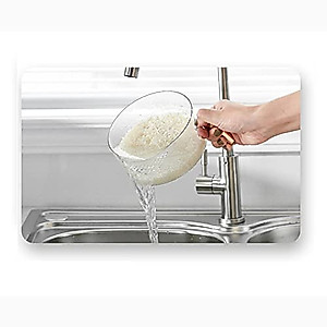 ACGrade Rice Container Rice Dispenser Rice Barrel Container Food Storage Container Rice Bucket Food Grain Cereal Dispenser Kitchen Rice Storage Box Rice Holder