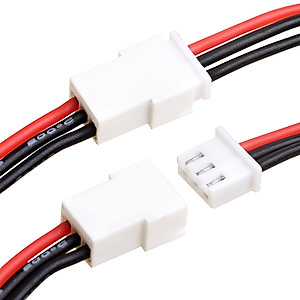 HobbyPark JST-XH 2S 3S 4S 5S 6S LiPo Battery Balance Charger Extension Cable Balance Charging Wire Lead Adapter for RC Drone, Quadcopter, Multirotors,Cars, Trucks, Planes, Boats (5PCS)