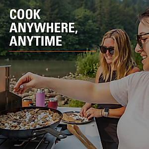 GSI Outdoors, Pinnacle Pro 2 Burner Propane Camping Stove, Folding & Ultra Portable