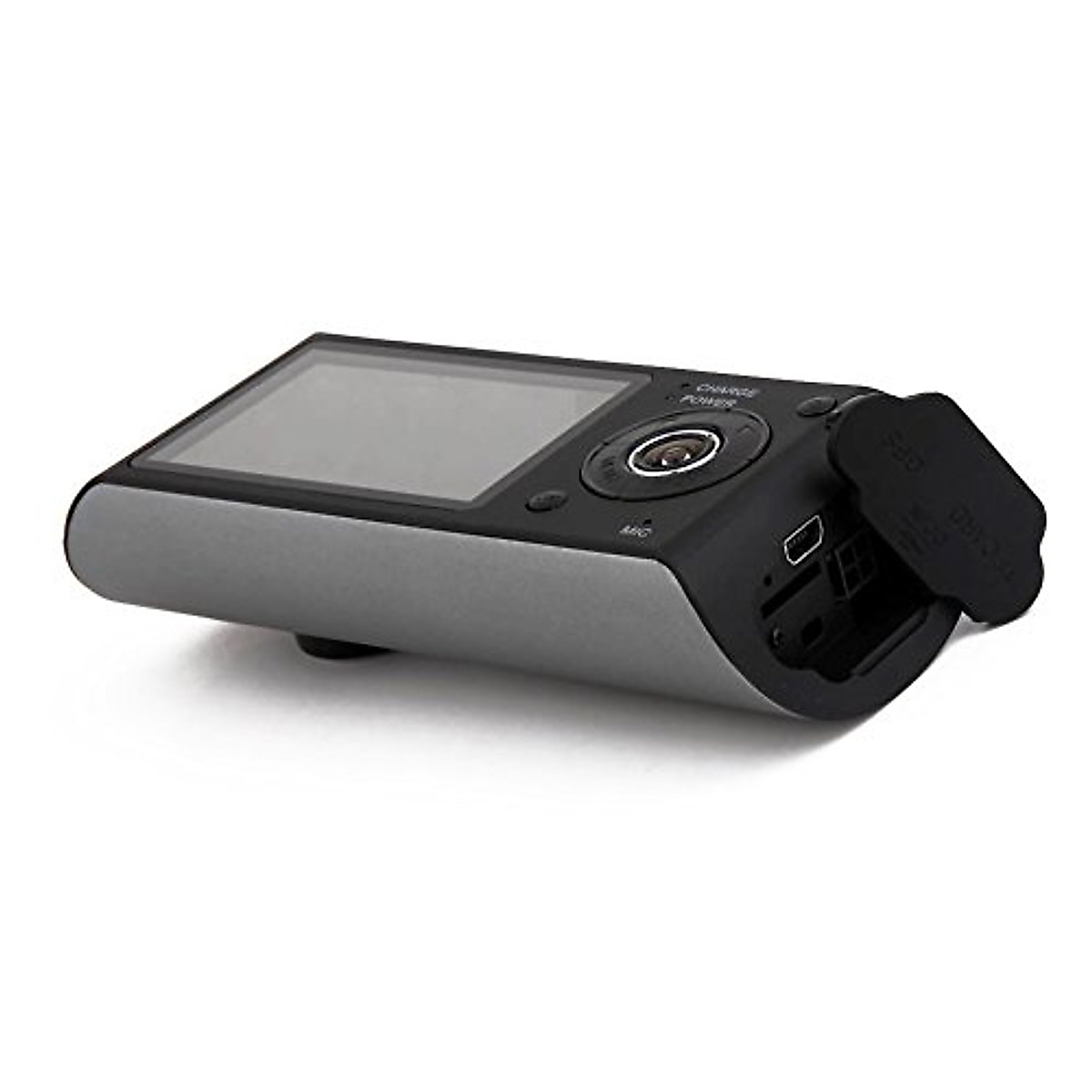 Blaupunkt - Dual Camera DashCam with GPS, 2.7" LCD Screen, Wide Angle View, Continuous Recording