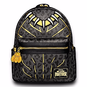 Loungefly GT Exclusive Marvel Black Panther Killmonger Cosplay Mini Backpack