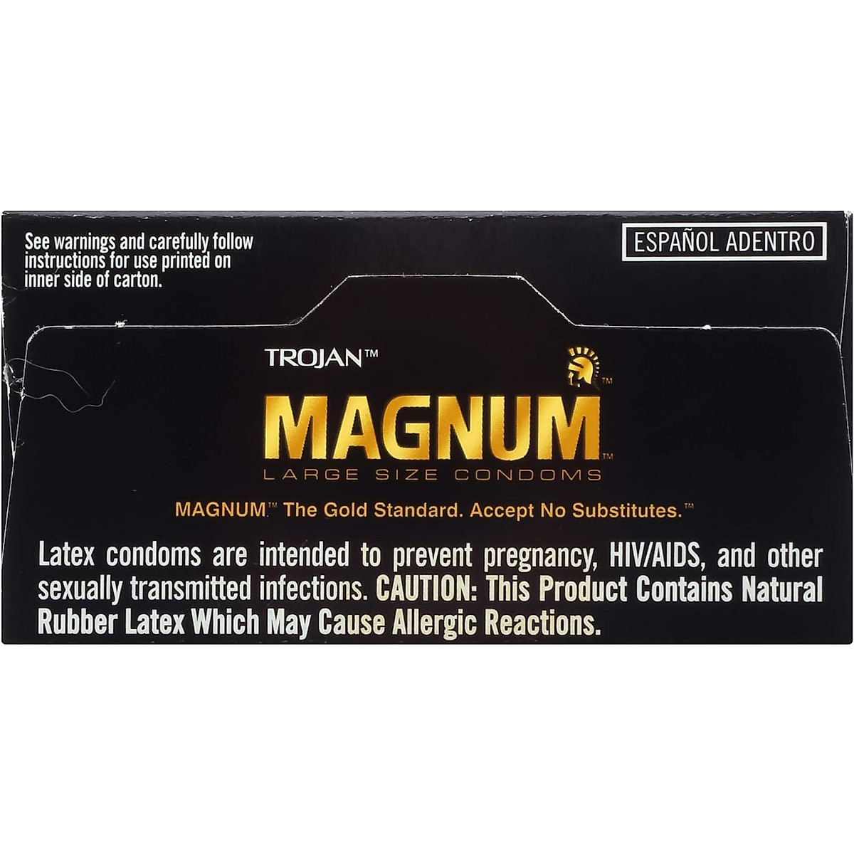 Trojan Magnum XL Lubricated: 36-Pack of Condoms