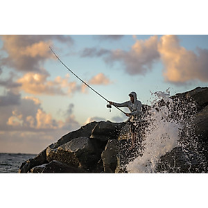 St. Croix Rods Triumph Surf Spinning Rod, 9'0" (TSF90M4), Sea Smoke