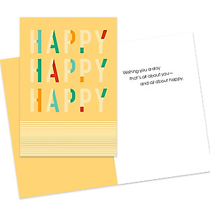 Hallmark Business 25 Pack Bulk Assorted Birthday Cards (Celebrated & Appreciated)