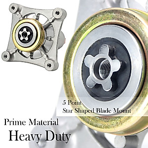 prime&swift 587819701 Spindle Assembly fit for Husqvarna fit for Craftsman 917289912 917288320 917253701 187292 192870 532187281 532187292 567253301 587125401 fit for AYP 42",46",48",54" Deck