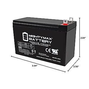 Mighty Max Battery 12V 9AH SLA Replacement Battery for Generac XT8000E