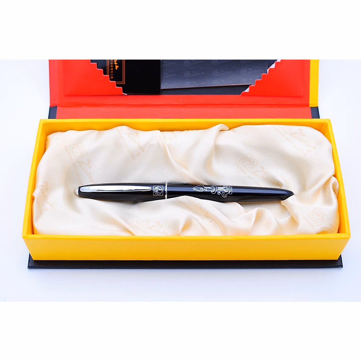 Picasso 606 Ultrafine Accounting Fountain Pen EF Nib Original Box (Black)
