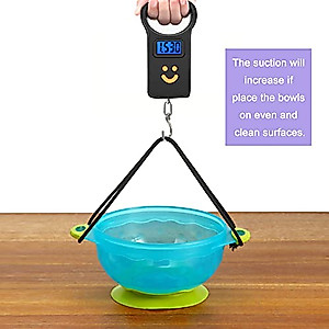 PandaEar Stay Put Spill Proof Stackable Baby Suction Bowls 3 Sizes for Toddlers with Silicone Feeding Utensils and Secure Lids BPA Free