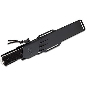 Fallkniven A1x Fixed 161mm Satin Blade Thermorun Handle, Black