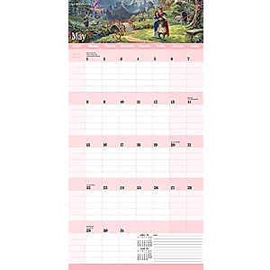 Disney Dreams Collection by Thomas Kinkade Studios: 17-Month 2022-2023 Family Wa