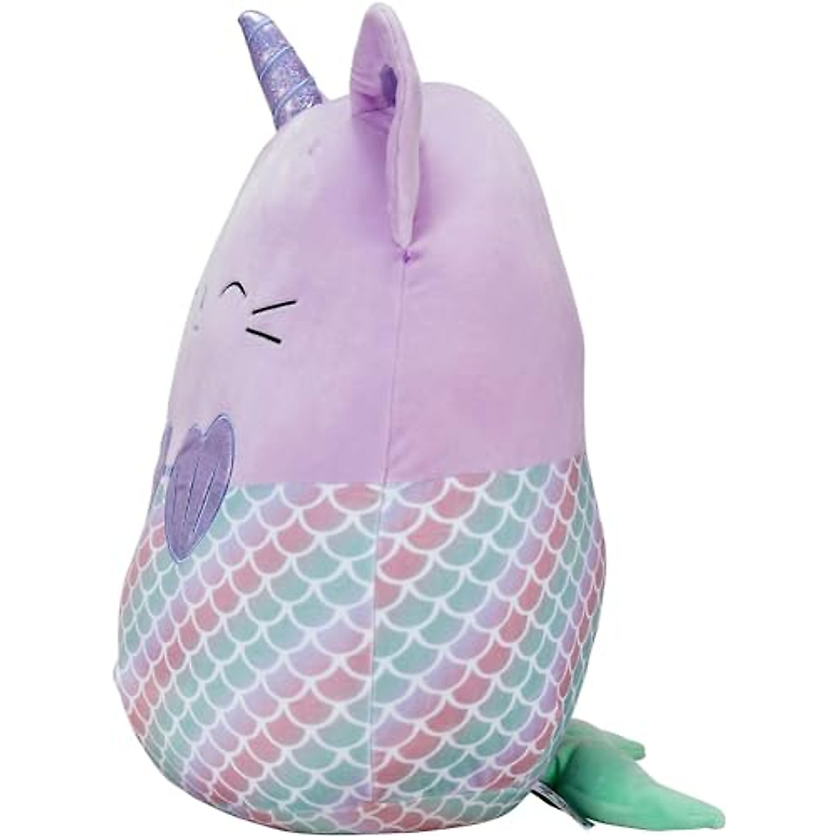 Squishmallows Official Kellytoy Plush 16" Anya The Caticorn Mermaid- Ultrasoft Stuffed Animal Plush Toy (Amazon Exclusive)