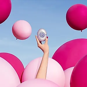 Mercedes-Benz Woman - Elegant Fragrance With Sweet, Floral, Fruity Notes - Mesmerize The Senses With Original Luxury Women's Eau De Toilette Spray - Endless Day Through Night Scent Payoff - 3 OZ