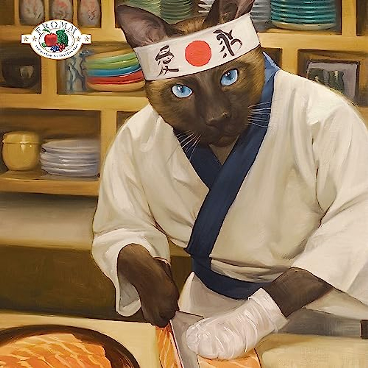 Fromm Four-Star Nutritionals Surf & Turf Cat Food - Premium Dry Cat Food - Salmon Recipe - 4 lb