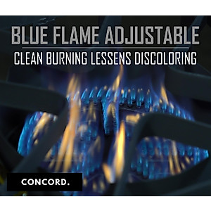 Concord Banjo 16” Single Propane Burner; 200,000BTU 1 Burner Portable Gas Stove